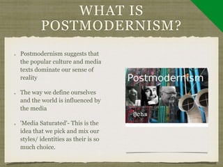 Postmodernism | PPTX