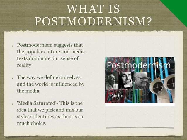 Postmodernism | PPTX