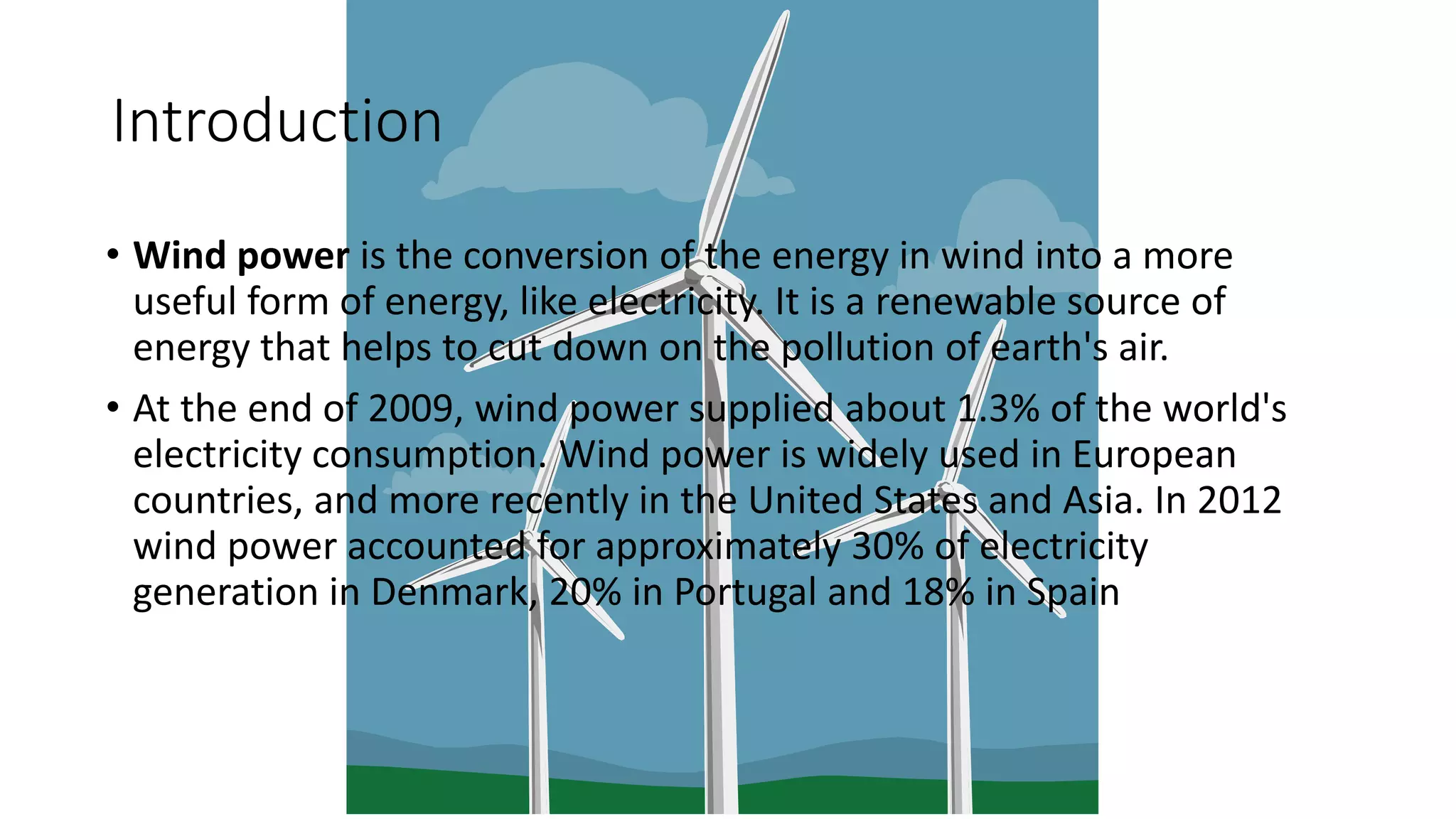 wind energy | PPTX