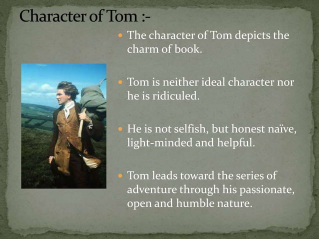 TOM JONES AS A REALISTIC NOVEL | PPTX