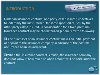 Insurance companies-Accounting and statutory requirement | PPT