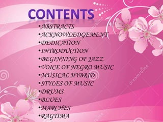 BEGINING OF JAZZ | PPTX