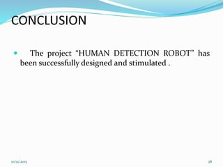 Human Detection Robot | PPTX