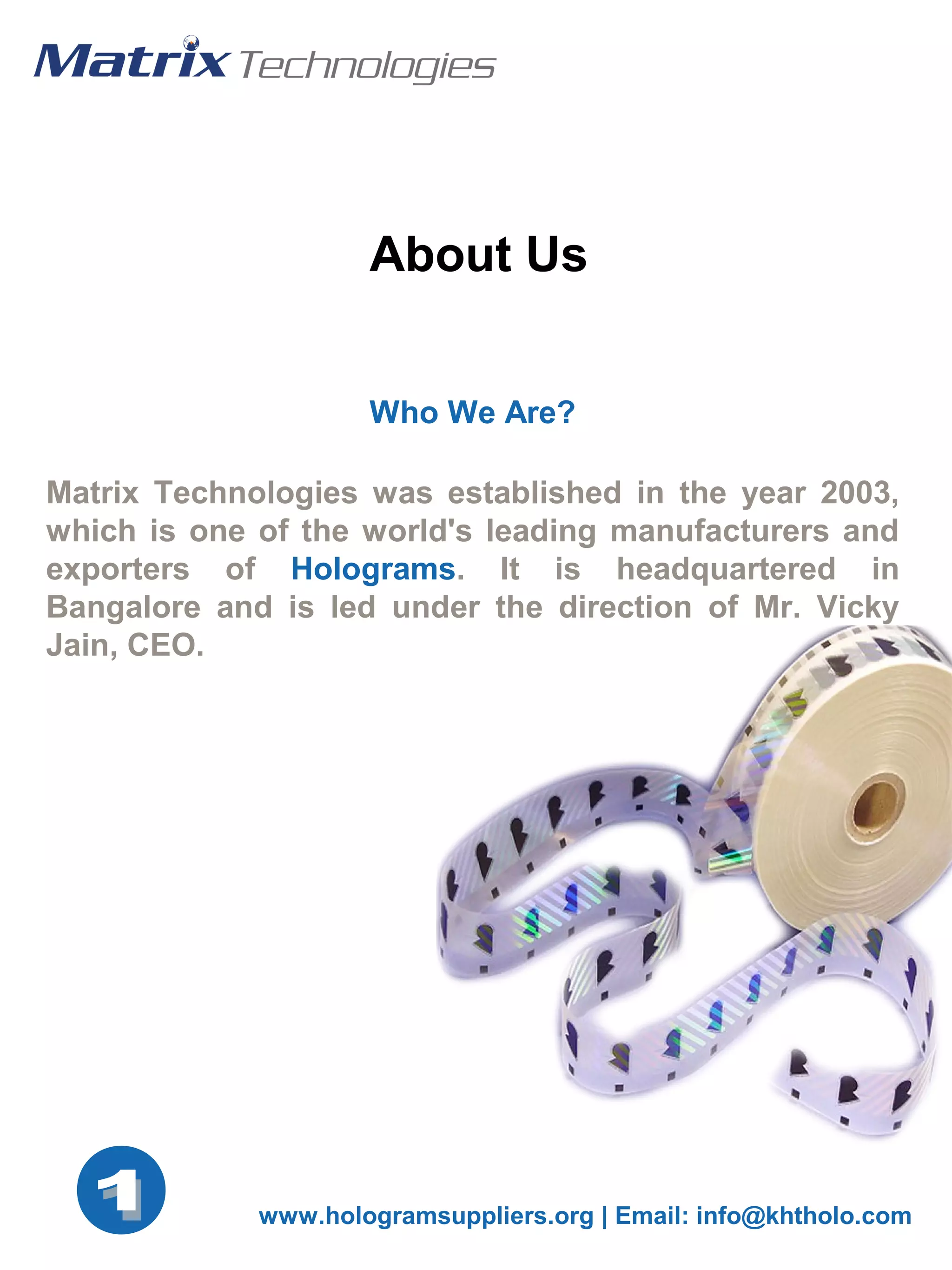 Matrix Technologies | PDF