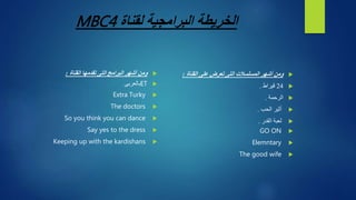 Presentation MBC4 | PPTX