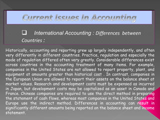 Current Issues in Accounting | PPTX