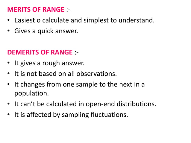 Absolute Measures of dispersion | PPTX