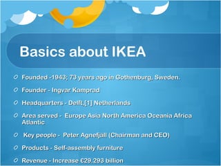 ikea retail | PPT