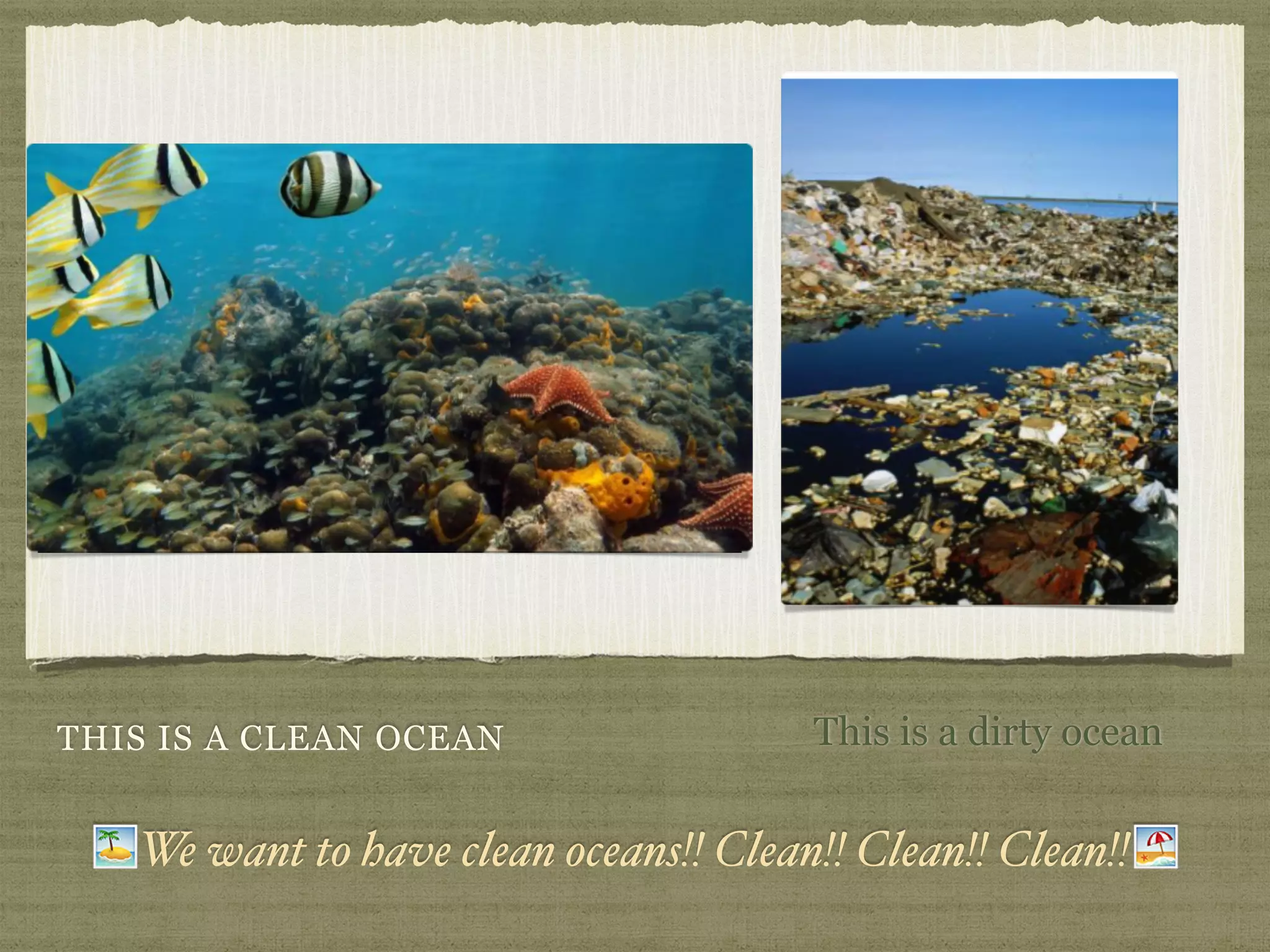 Clean or Dirty Oceans by Charlie | PDF