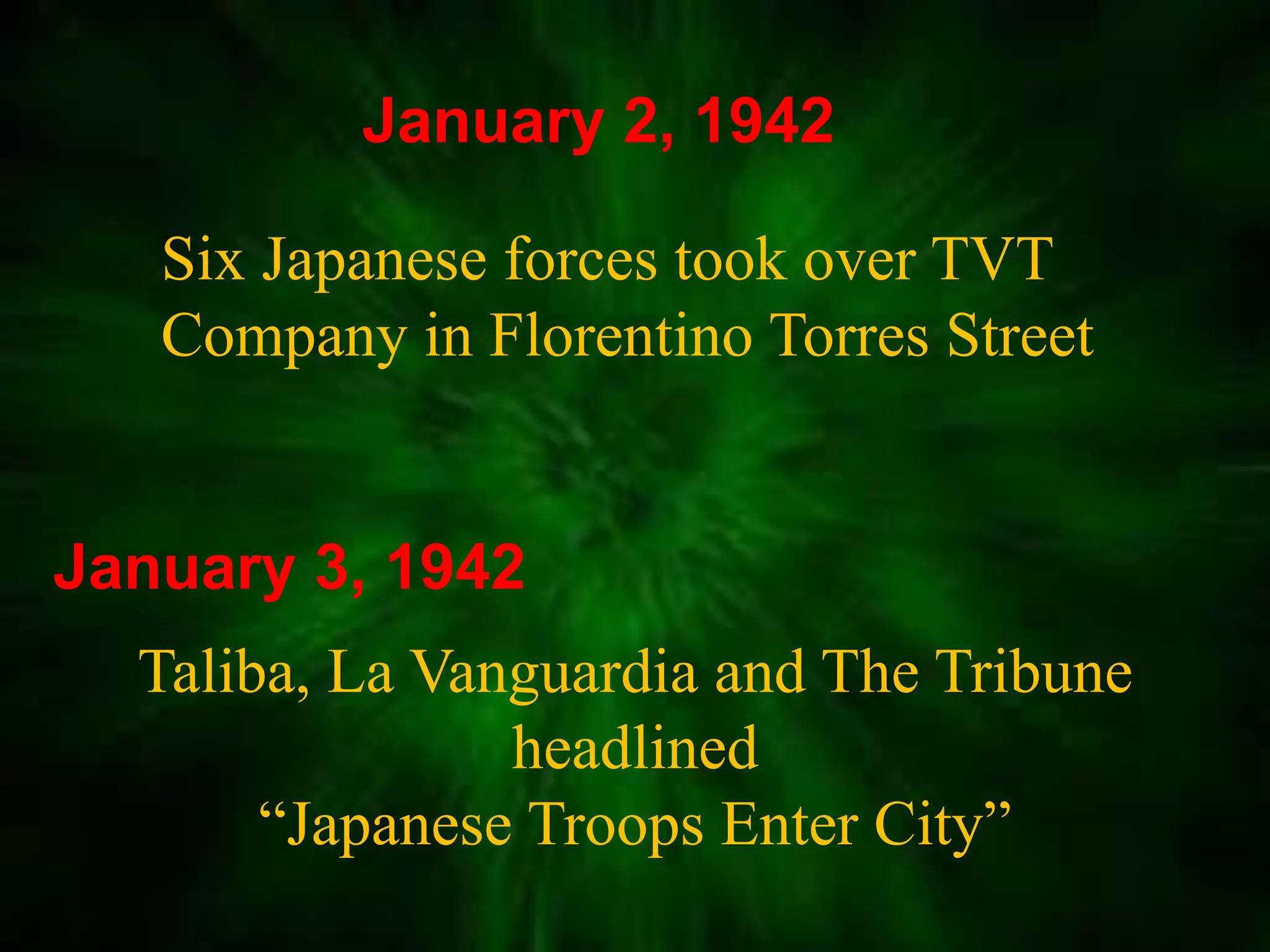 JAPANESE PERIOD | PPTX