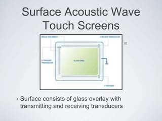 Touch Screen Technology | PPTX