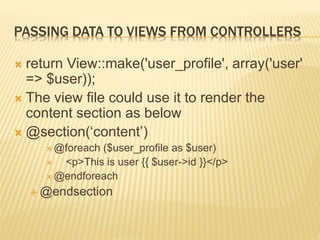 Blade Template and Laravel | PPT