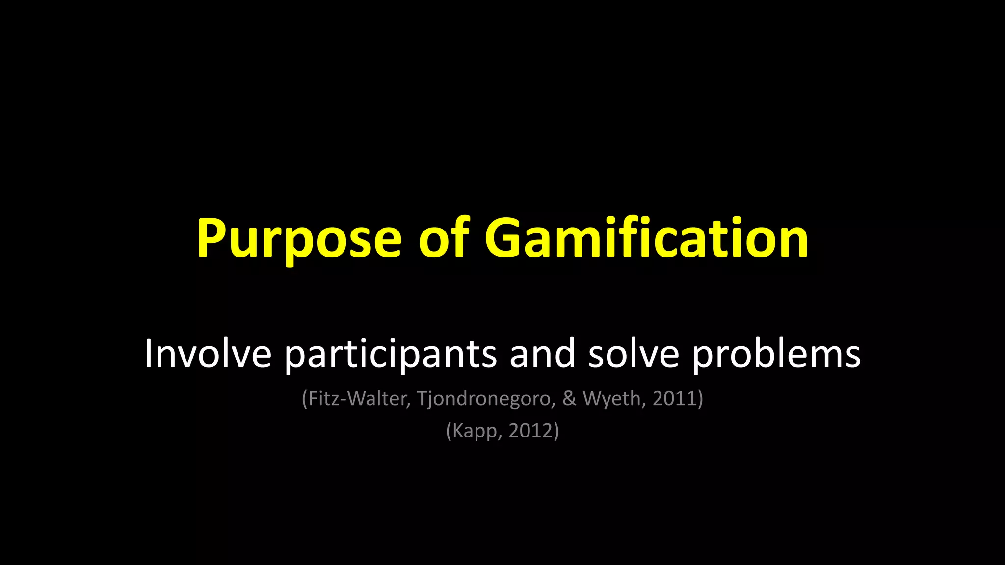 Gamification and Flow | PPTX | Roleplaying Games | Games and Puzzles