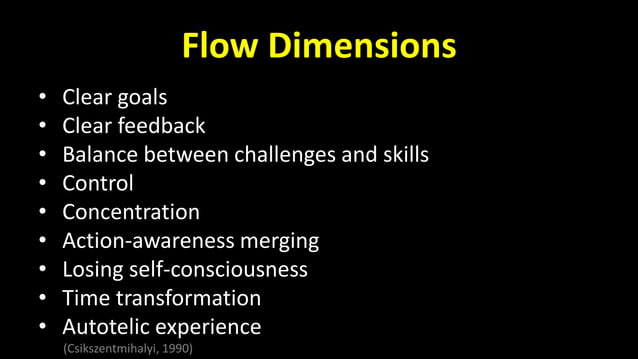 Gamification and Flow | PPTX | Roleplaying Games | Games and Puzzles