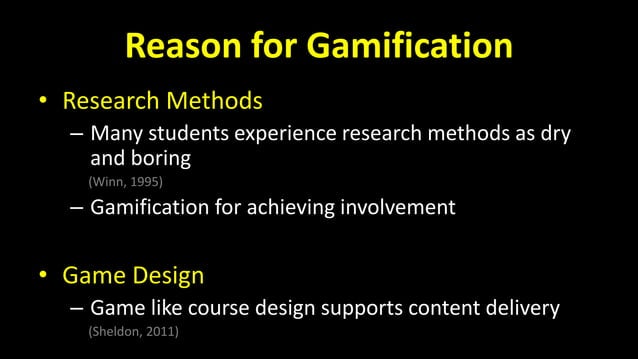 Gamification and Flow | PPTX | Roleplaying Games | Games and Puzzles