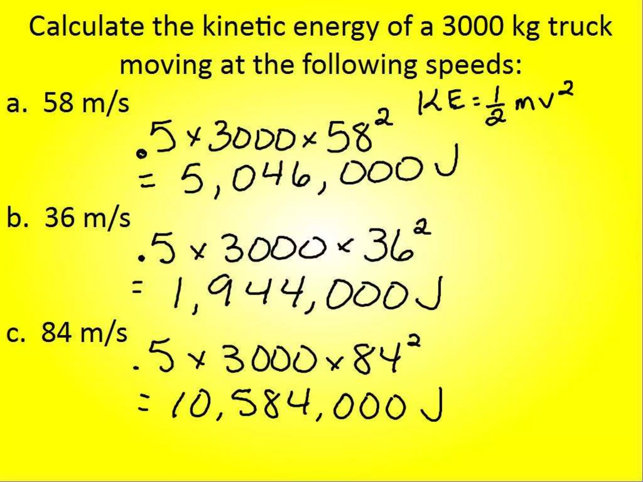 Calculating Kinetic and Potential Energy | PPTX | Physics | Science