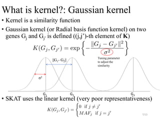 Higher criticism, SKAT and SKAT-o for whole genome studies | PPTX ...