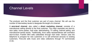 Marketing Channel and Wholesaling Management | PPT