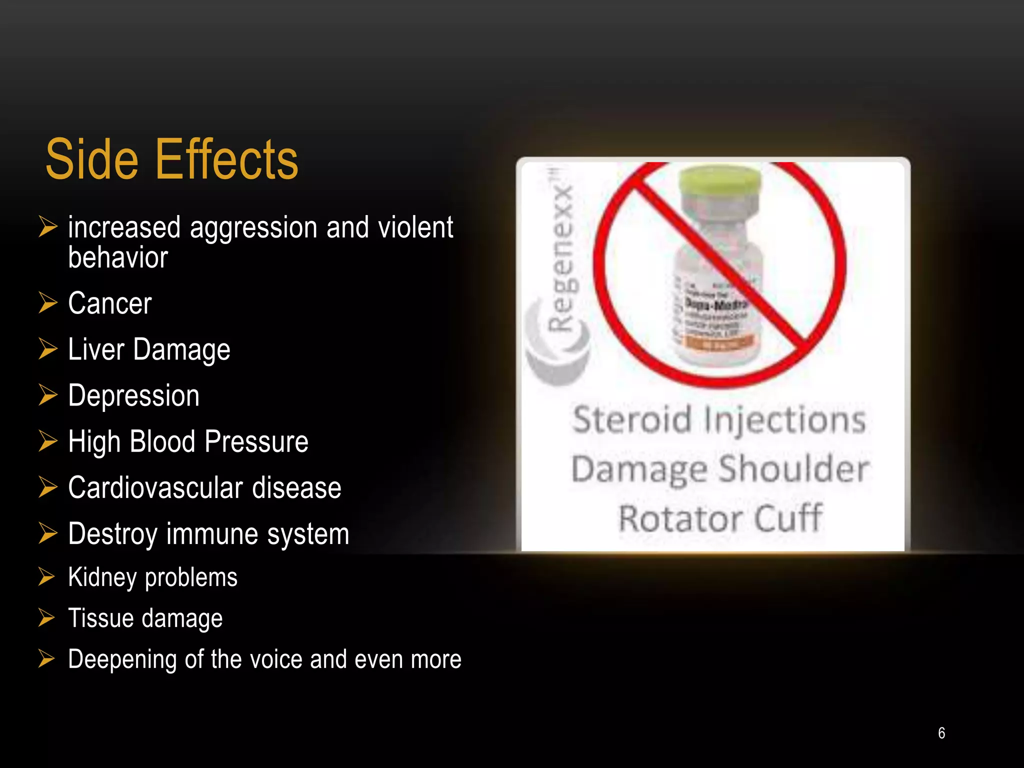Steroid abuse | PPTX