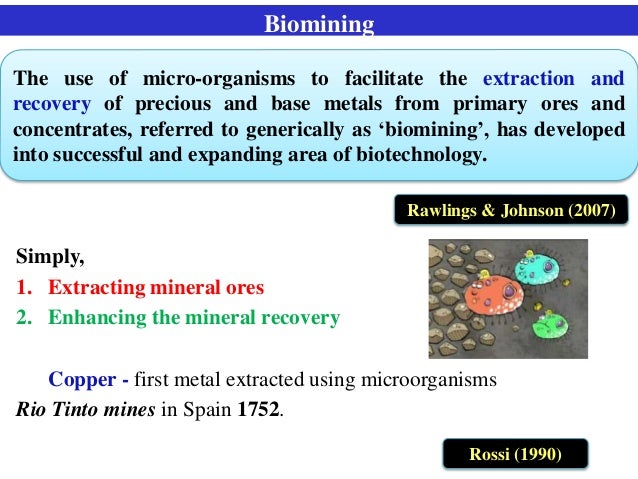 Biomining