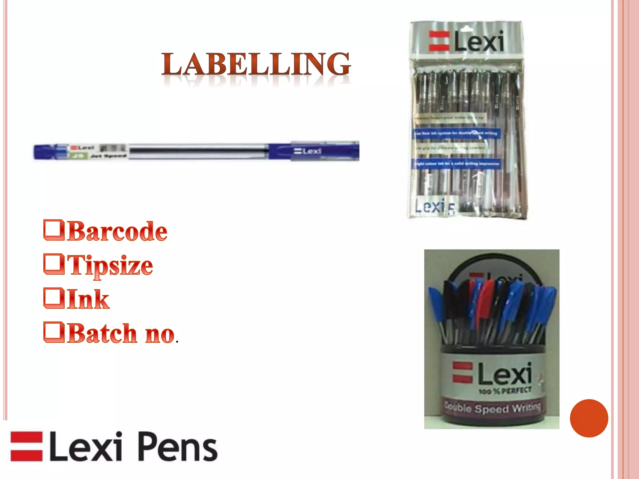 lexi pens marketing | PPT