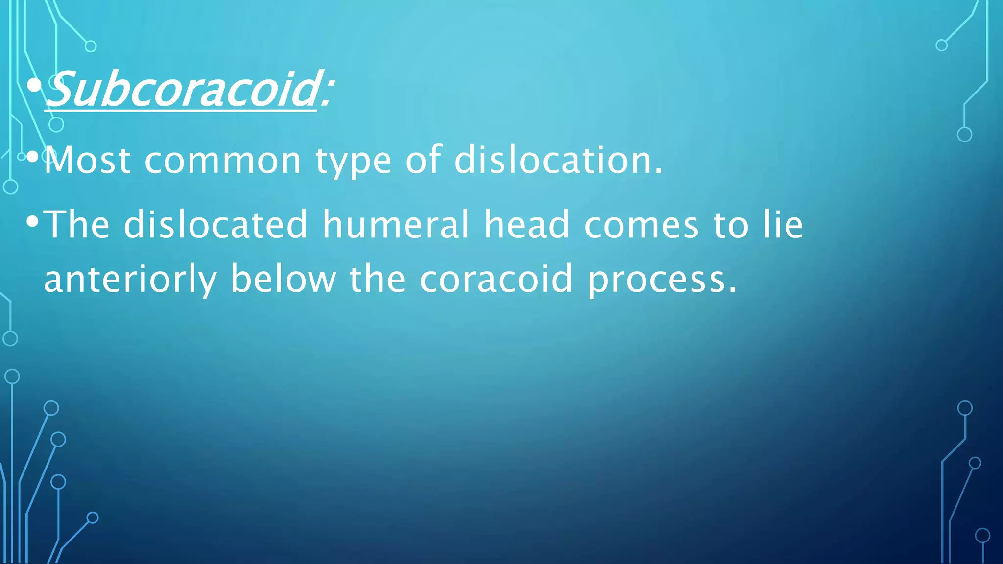 Shoulder dislocation with physiotherapy management | PPTX