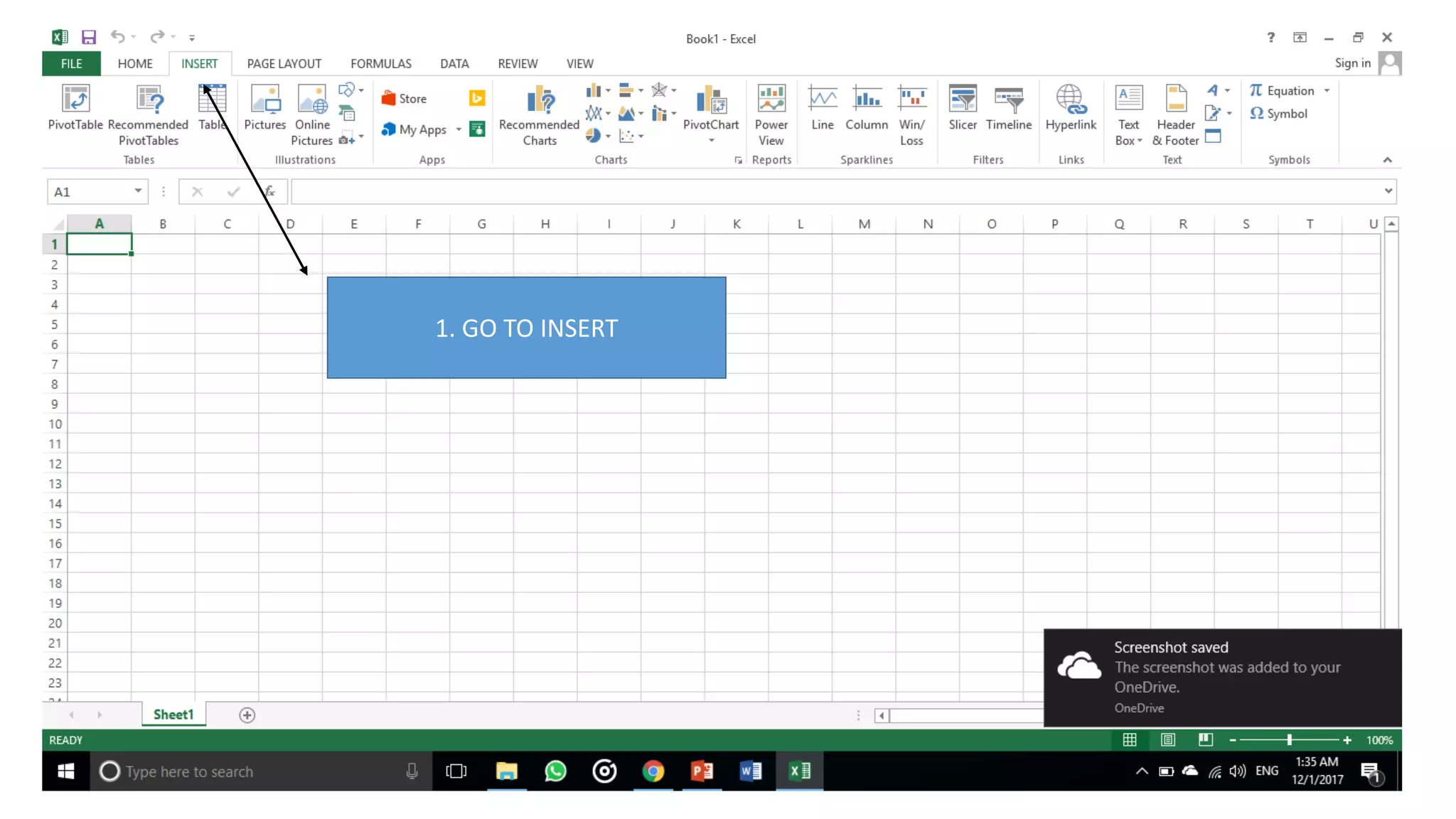 How to insert a picture in excel | PPTX