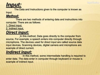 INPUT DEVICES | PPT