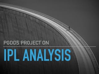 IPL Anaytics | PDF