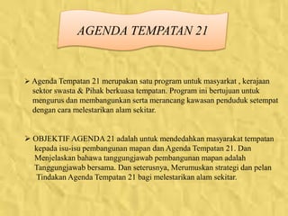 agenda tempatan 21 | PPT