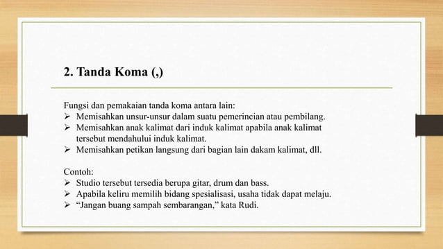 Tanda Baca | PPT