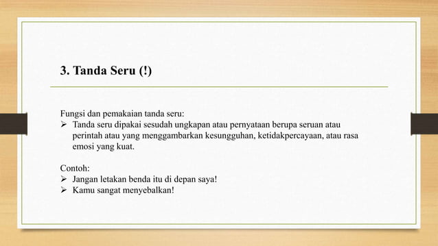Tanda Baca | PPT