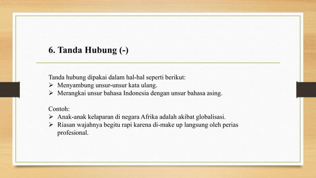 Tanda Baca | PPT