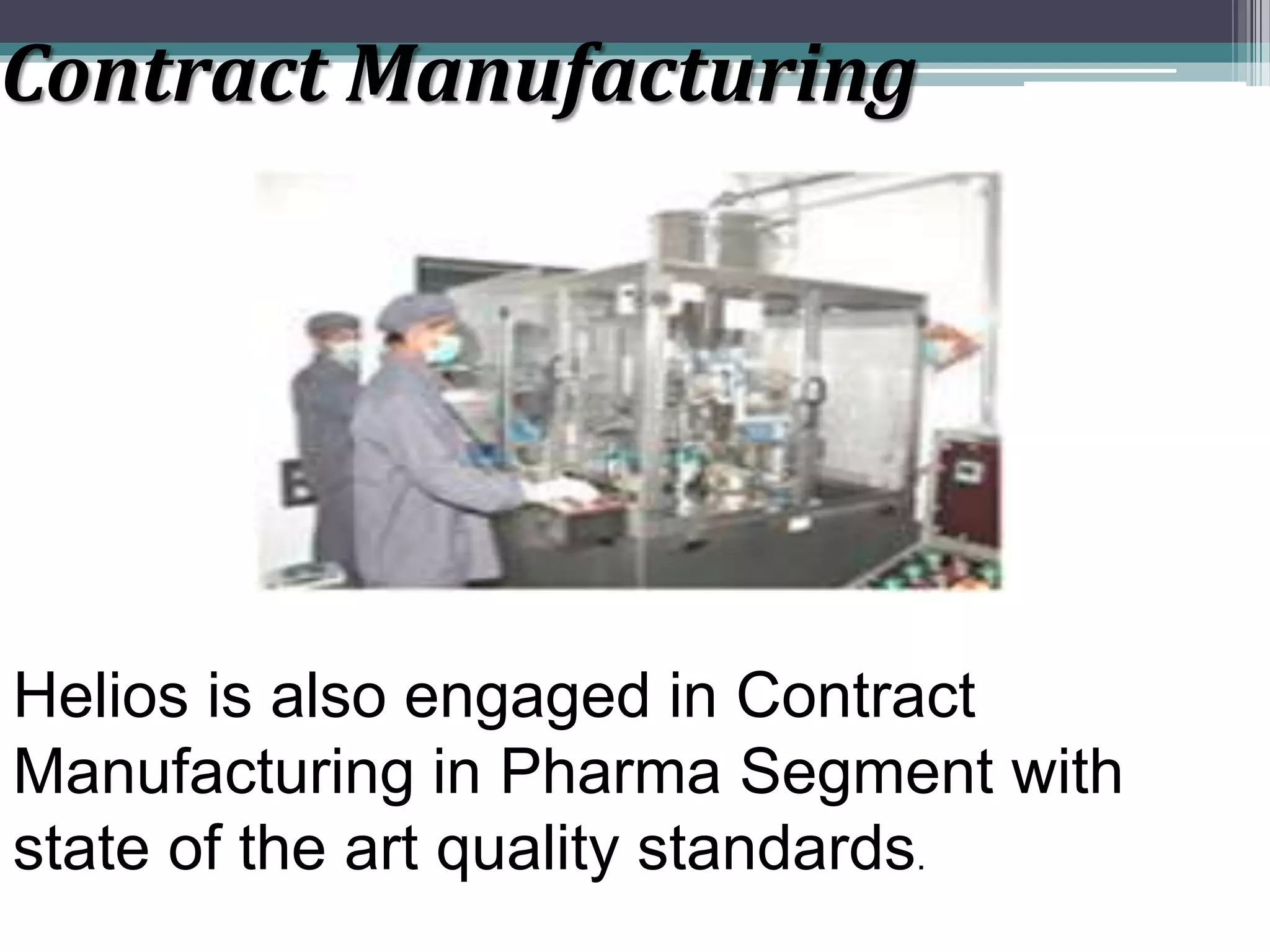 HELIOS PHARMACEUTICAL PVT LTD.- A OVERVIEW | PPTX