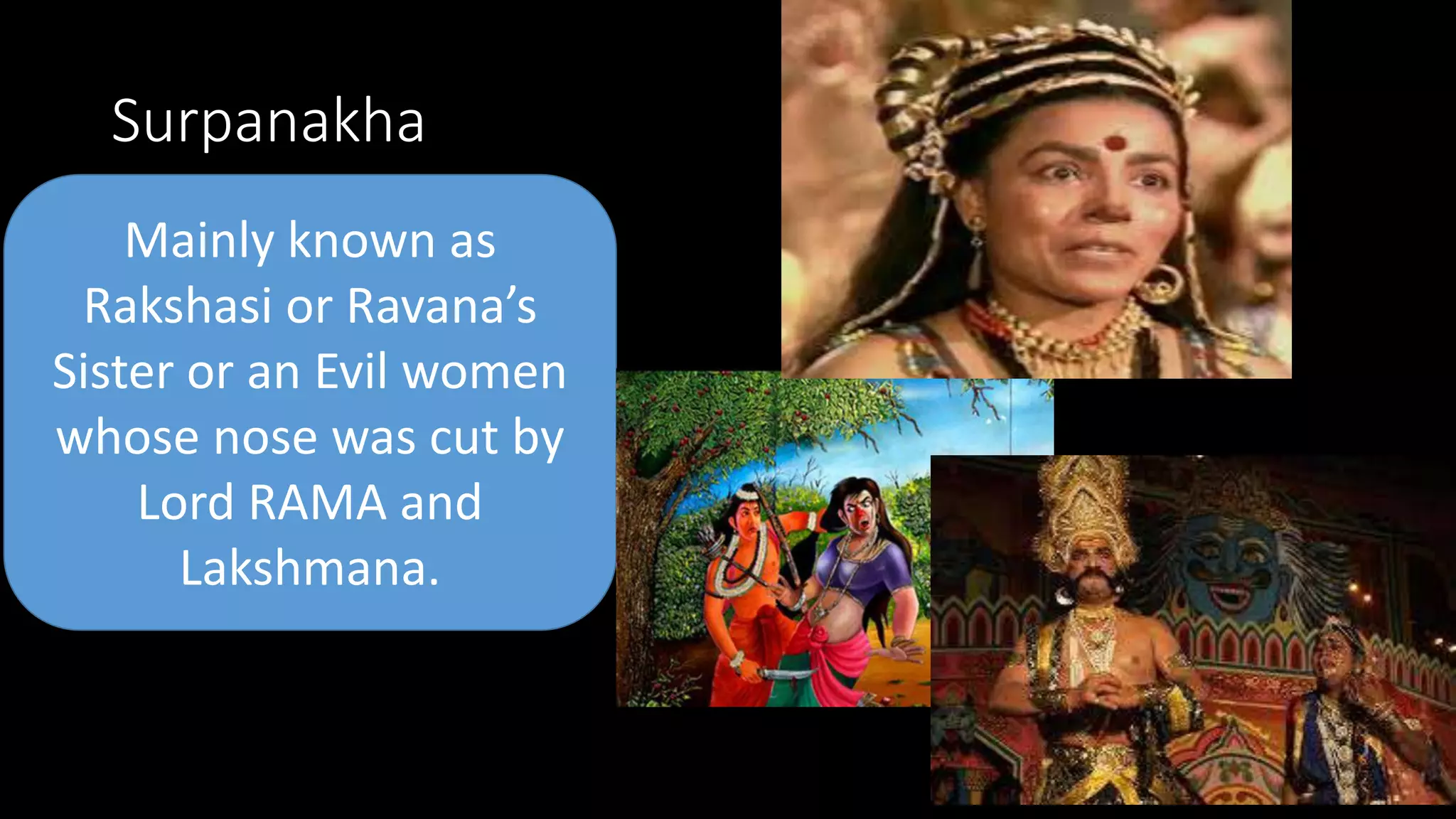 The Marginalized and Misunderstood Characters: Urmila and Surpanakha | PPT