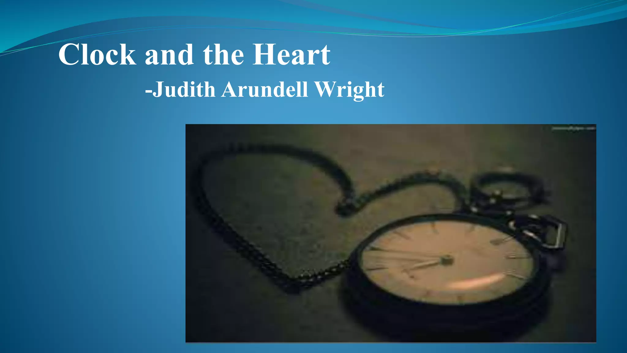 Clock and the Clock | PPTX