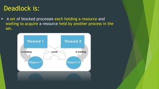 Deadlock avoidance and prevention .. computer networking | PPTX