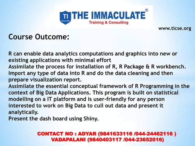 Data science Foundation Course. | PPT