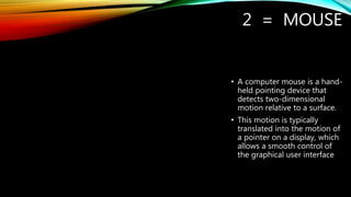 computer hardware basic information | PPTX | Computer Peripherals | Computing