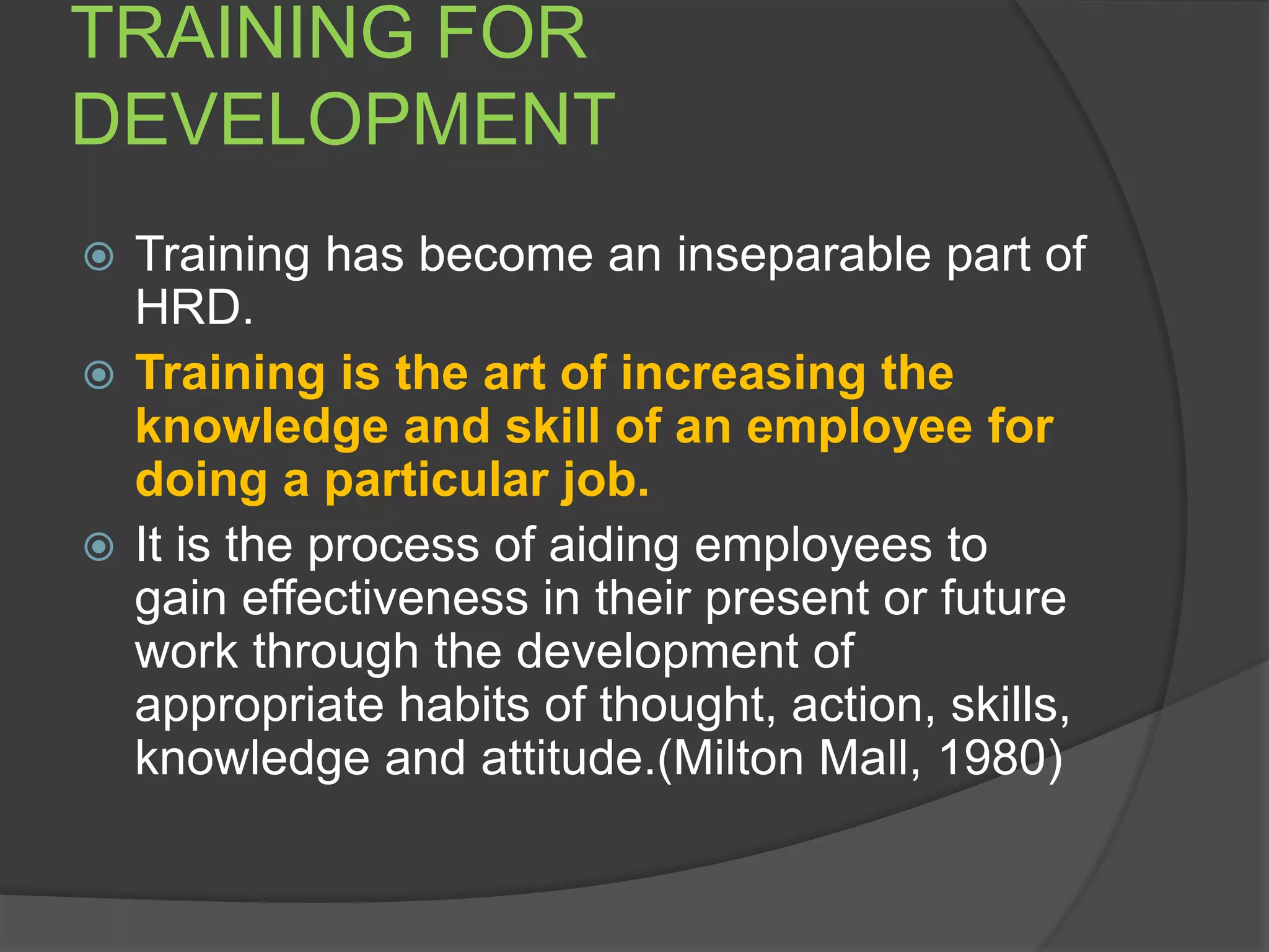 CAPACITY BUILDING OF EXTENSION PERSONNEL AND FARMERS | PPTX