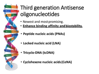 Antisense therapy | PPTX