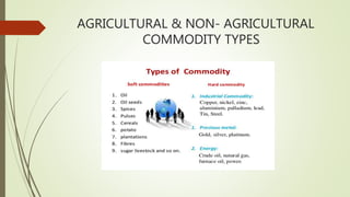 commodity market | PPTX
