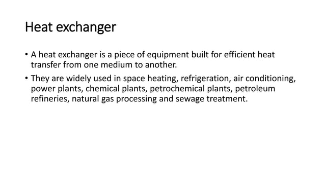 Presentation on Heat Transfer. | PPT