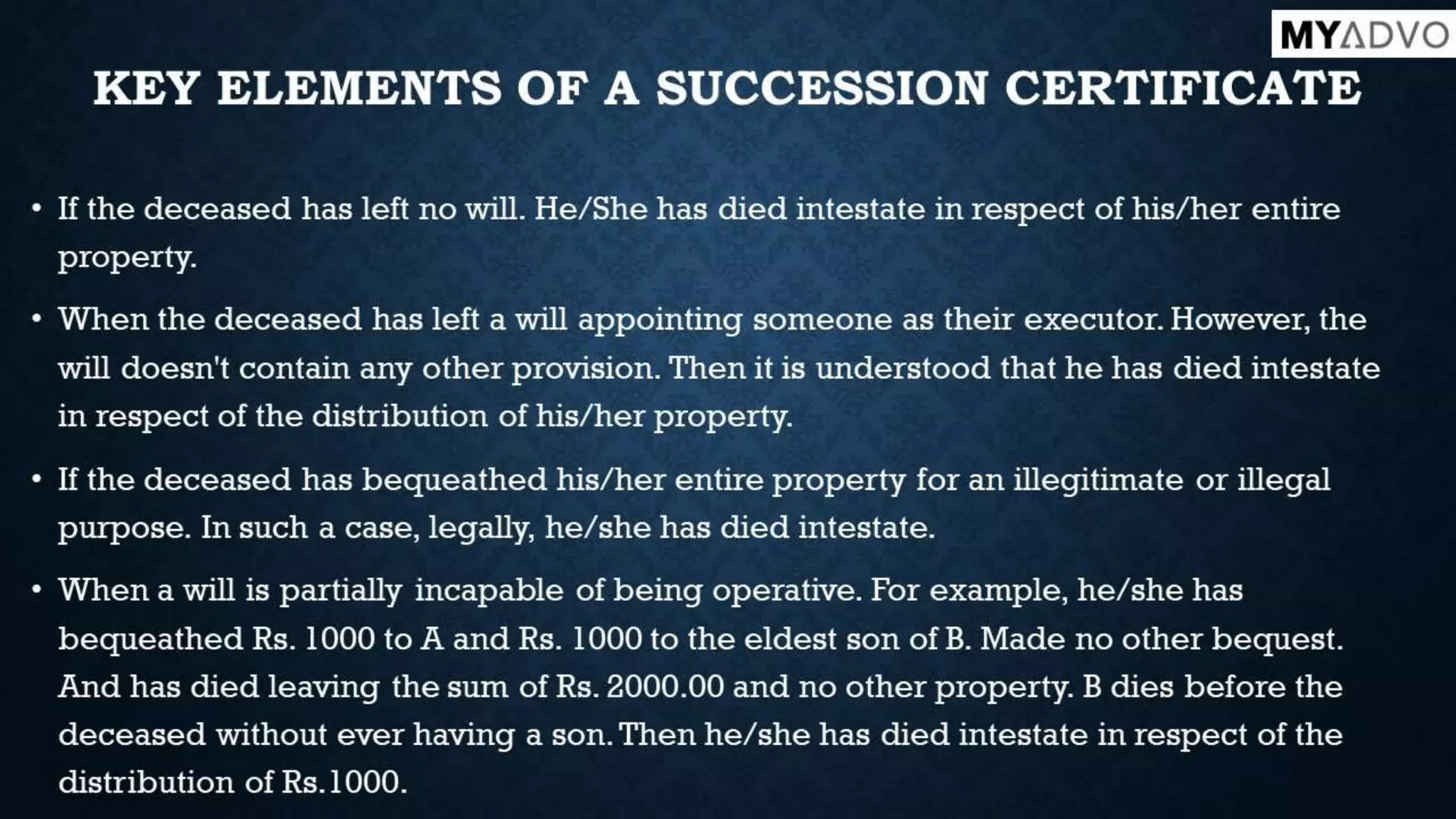 Succession Certificate - Process, Benefits, & More! | PPT