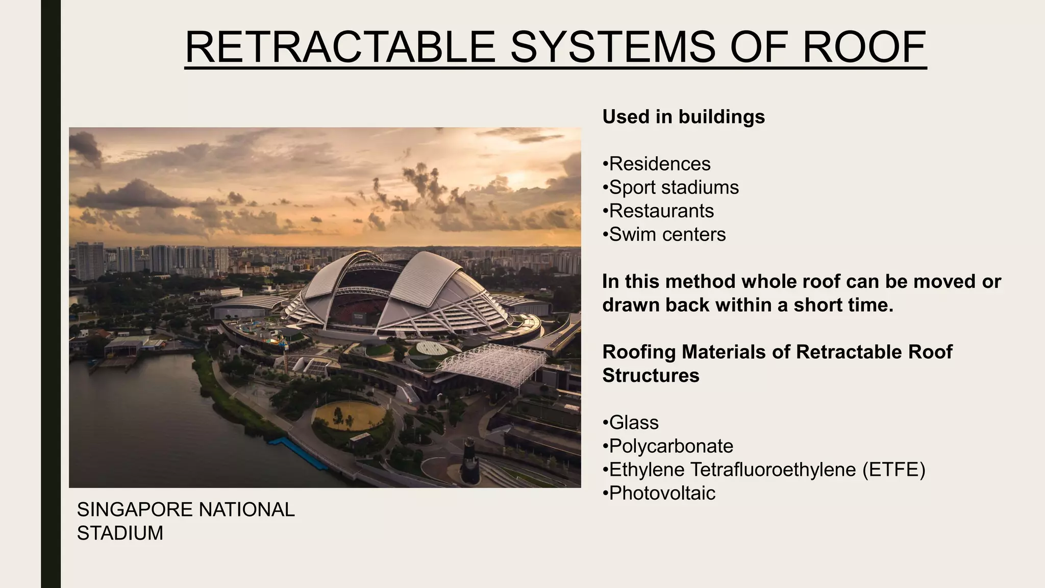RETRACTABLE STRUCTURES | PPTX