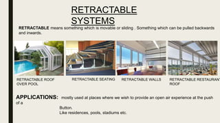 RETRACTABLE STRUCTURES | PPTX