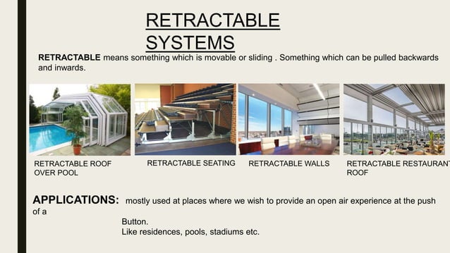 RETRACTABLE STRUCTURES | PPTX | Track and Field | Sports