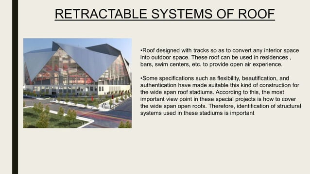 RETRACTABLE STRUCTURES | PPTX | Track and Field | Sports