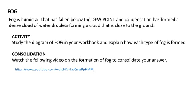 AS Geography - factors affecting temperature and Humidity | PPTX