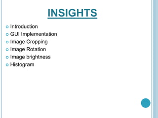 IMAGE ENHANCEMENT /ENHANCHING the feature of an image/ Image editor | PPT